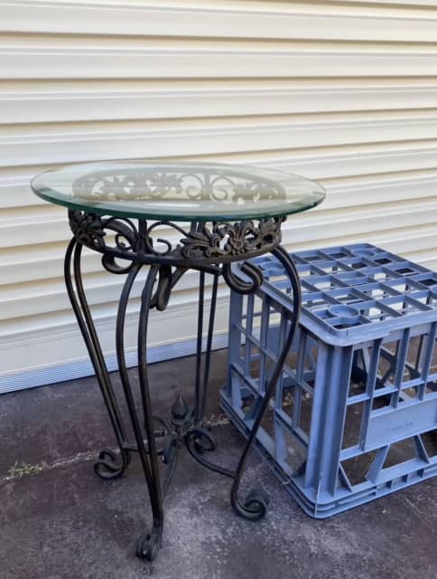 Wrought Iron Plant Stand. Wrought Iron Side Table. Wrought Iron Table ...