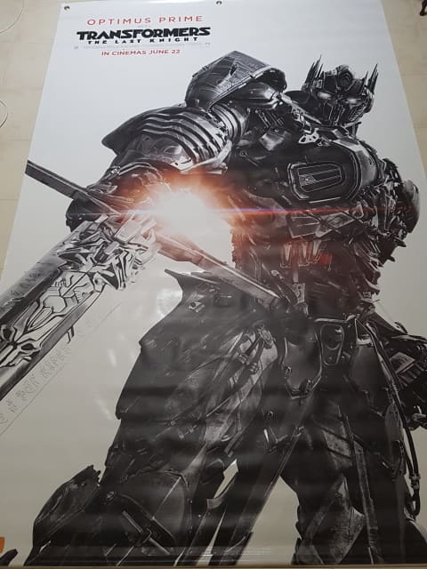 Transformers The Last Knight - Optimus Prime Banner RARE | Other ...
