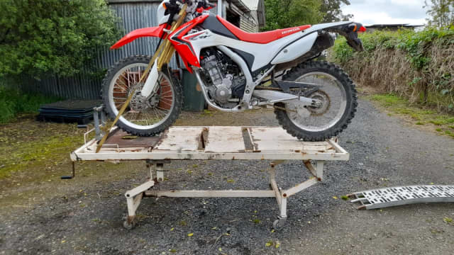 Motorcycle adjustment work bench | Motorcycle & Scooter Accessories ...