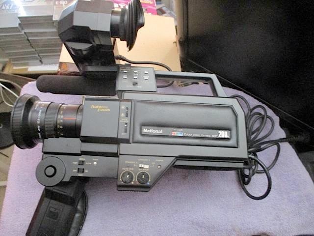 NATIONAL MODEL WVP-200N COLOUR CAMERA VERY GOOD CONDITION VINTAGE ...