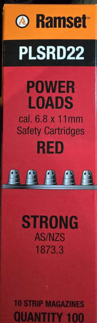 ramset power loads red packet - Power Tools in VIC | Gumtree Australia