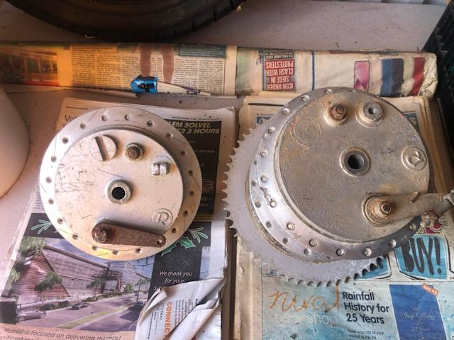 Rickman motorcycle hubs x 4 | Motorcycle & Scooter Parts | Gumtree ...