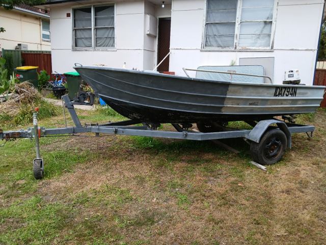 aluminium tinny | Tinnies & Dinghies | Gumtree Australia Lake Macquarie ...