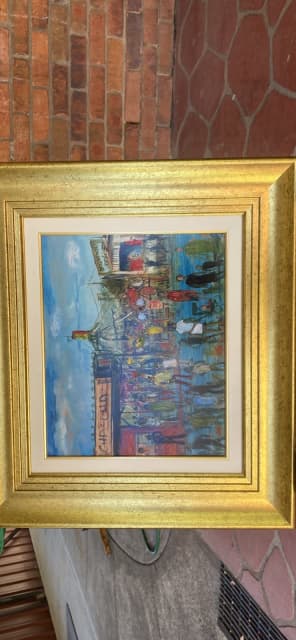 Pro Hart painting original. Oil on board - Art in Bulahdelah NSW ...