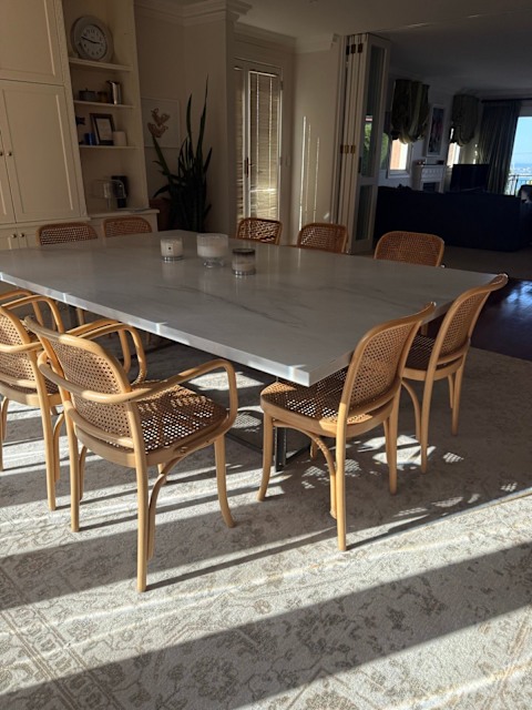 10 seater Carrara marble dining table - must go! - Dining Tables in ...