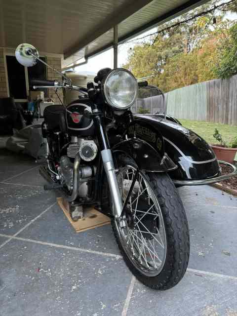 1952 G9 Matchless and sidecar | Motorcycles | Gumtree Australia Ipswich ...