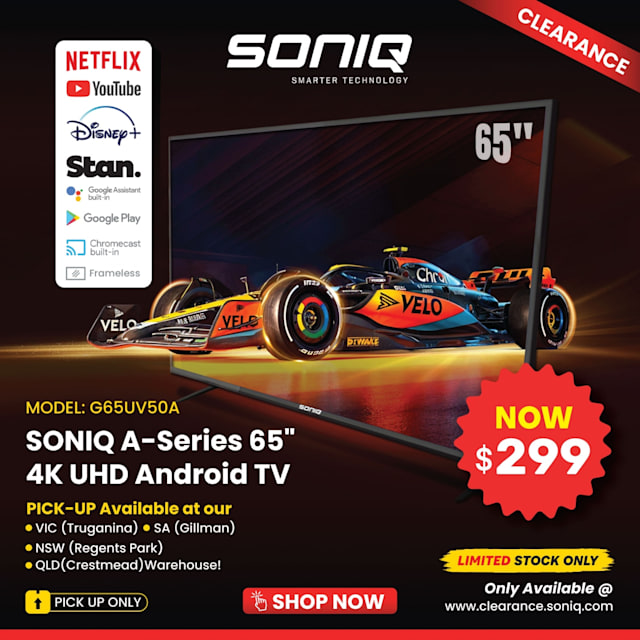SONIQ A-Series 65 4K UHD Smart Android TV - TVs in Truganina VIC ...