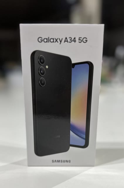 Samsung Galaxy A34 5G 6GB 128GB (Graphite) - Brand New Sealed In Box ...