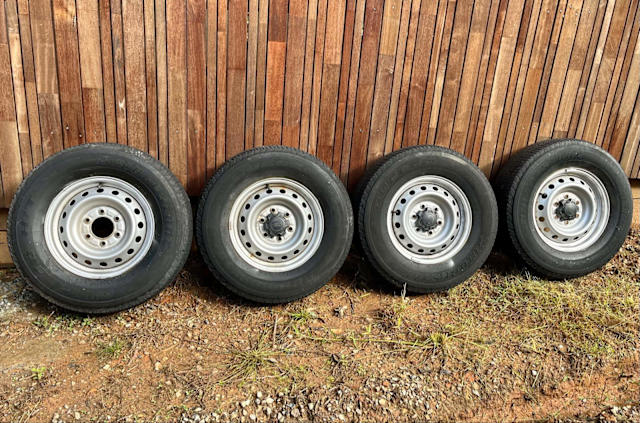 Ford Ranger Wheel Set Original Factory Steel Rims and Tyres | Wheels ...