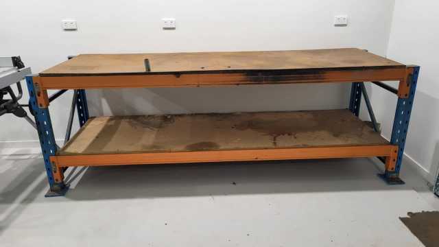 Work Bench - Pallet rack style - Tool Storage & Benches in Diddillibah ...