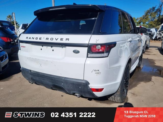 WRECKING 2017 RANGE ROVER SPORT 3.0L DIESEL A/T (STOCK STG:6053 ...