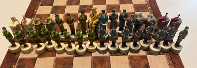WW2 CHESS SET GERMANY 🇩🇪 VS AMERICA 🇺🇸 - Collectables in Haymarket NSW ...