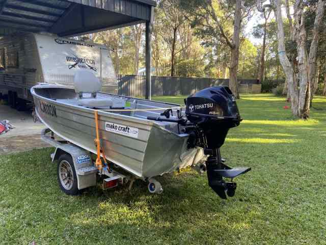 Mako 376 topper tracker | Tinnies & Dinghies | Gumtree Australia Port ...