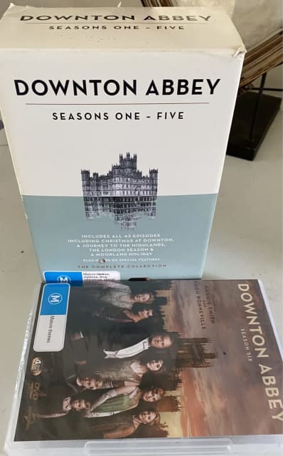 Downton Abbey Season 1-6 DVDs Period Costume Drama | CDs & DVDs ...