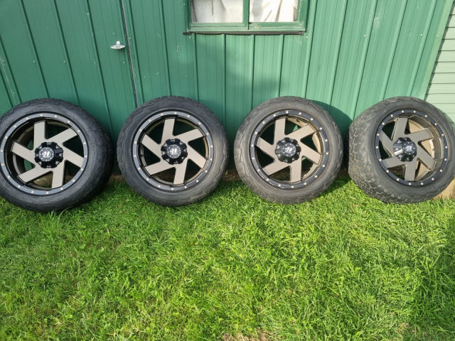 hussla 20 rims and tyres ford ranger | Wheels, Tyres & Rims | Gumtree ...