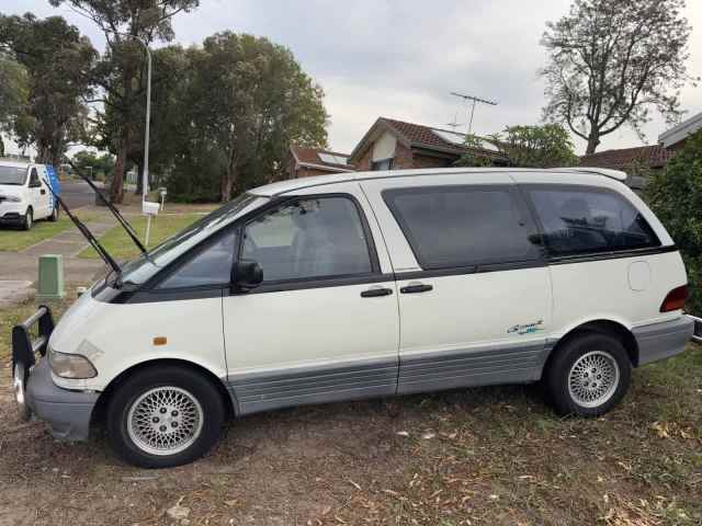 1995 TOYOTA TARAGO GLX 4 SP AUTOMATIC 3D WAGON | Cars, Vans & Utes ...