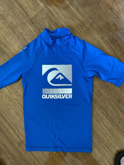 Boys genuine Quicksilver rashie in immaculate condition | Kids Clothing ...
