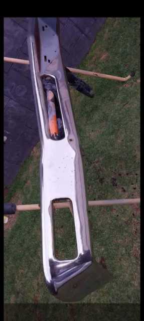 HOLDEN HQ FRONT BUMPER BAR GENUINE SUIT PATINA OR RECO AVERAGE BAR ...