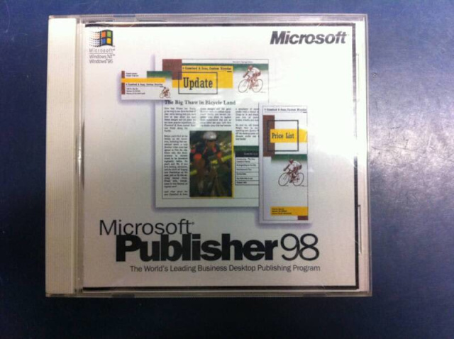 Microsoft Publisher 98 Windows NT 95 The worlds leading business ...
