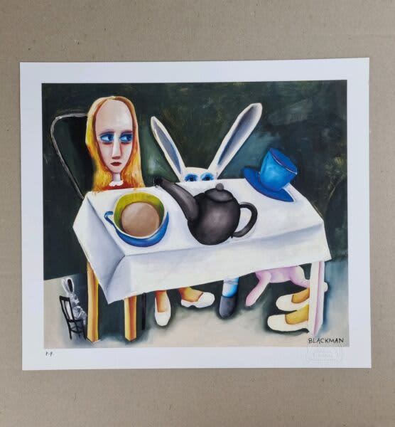 7 x CHARLES BLACKMAN, Limited edition Printers Proof silkscreen $295 ...