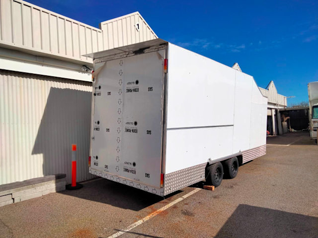 Fully enclosed, trailer Unfinished. | Trailers | Gumtree Australia ...