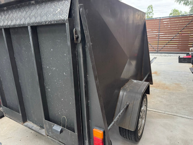 6x4 Enclosed Trailer, Vin, Ramp, Jockey, Checker Plate | Trailers ...