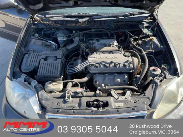 HONDA CIVIC ENGINE, PETROL, 1.6, D16Y4 SOHC (88kW) 10/95-10/00 #1RG8NV ...