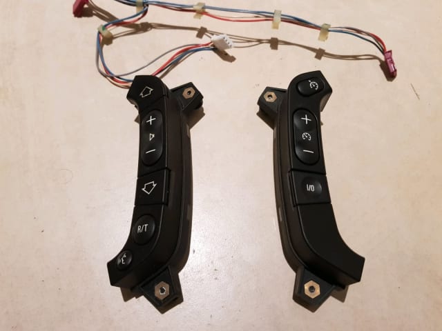 BMW E46 4 spoke steering wheel buttons volume cruise | Other Parts ...