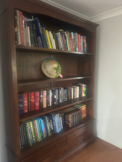 Wooden large bookcase - Bookcases & Shelves in Heathridge WA | Gumtree ...
