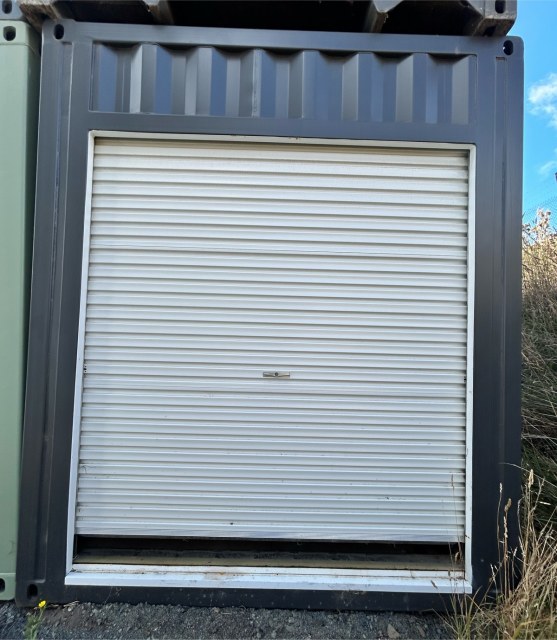 20_ft Shipping Container - Roller Door and PA Door - Ready to go ...