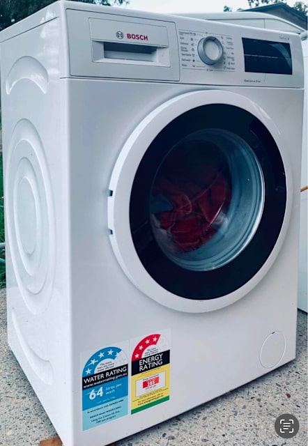 BOSCH WASHING MACHINE 7.5KG GREAT CONDITION/ free delivery - Washing ...