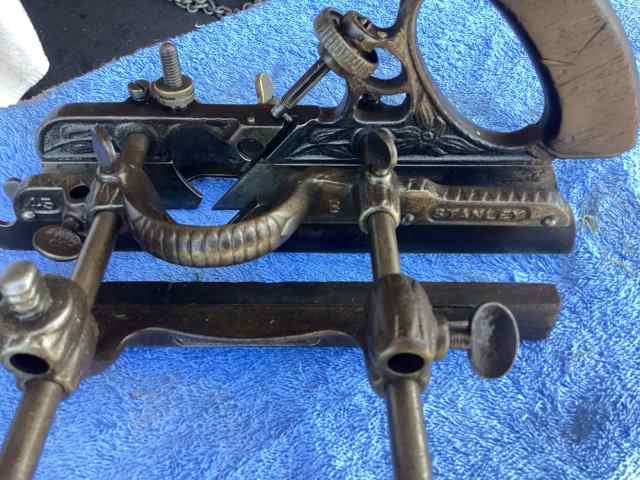 Stanley No 45 Plane in FABULOUS CONDITION with a Bunch of Cutters ...