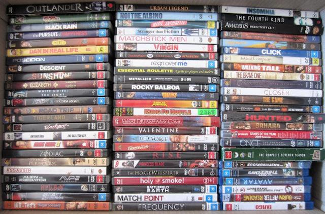 DVD BLU RAY MOVIE 150x Film TV Series NEW USED Multi Disc Set BULK LOT ...