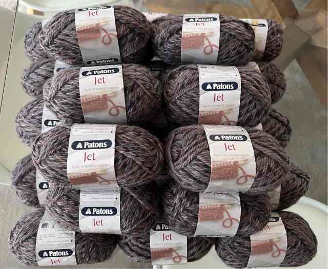 New Patons Jet Pure Wool Alpaca Material | Manchester & Textiles ...