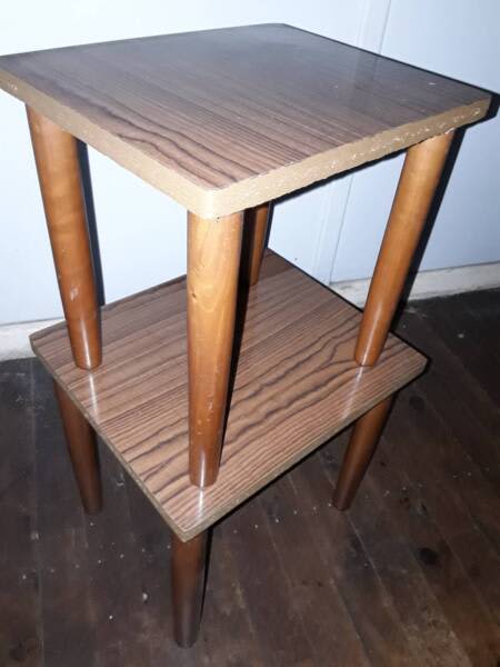 GENUINE VINTAGE NESTING TABLES - 2 - COFFEE TABLES / SIDE TABLES ...