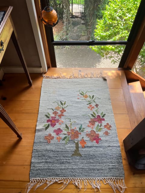 Rare Vintage Polish Kilim Flat-weave Rug | Antiques | Gumtree Australia ...