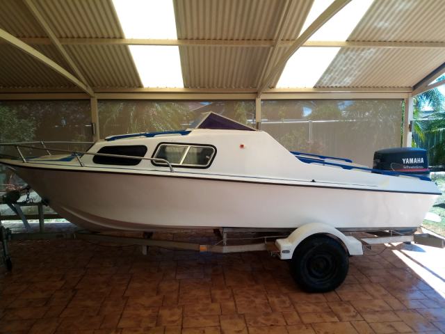 17ft Baronette boat | Motorboats & Powerboats | Gumtree Australia ...