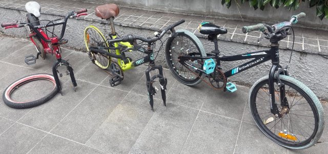 x3 Kids Bikes 18 inch BMX 20inch BMX and Mountain Bike – SPARES PARTS ...