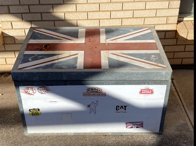 Union Jack storage/ice box - Other Home & Garden in Golden Grove SA ...