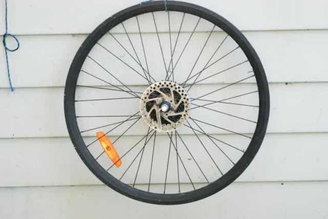 26 front disc wheel, Aero rim, 8 speed cassette, Runs true - Bicycle ...