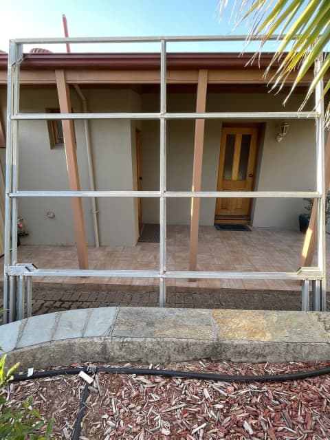 2x Panel Lift Door Steel Frames Custom Made | Building Materials ...