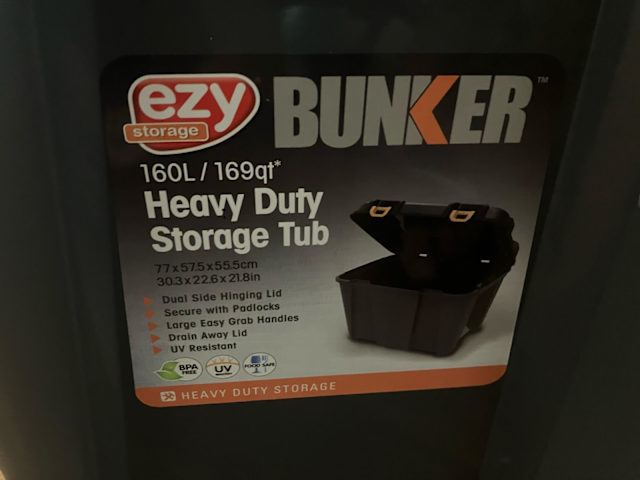 Storage container 160L EZY Bunker - Miscellaneous Goods in St Albans ...