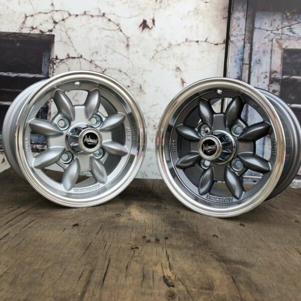 SET OF 4 NEW 10" SUPERLITE MINI LITE WHEELS SUIT LEYLAND MINI | Wheels ...