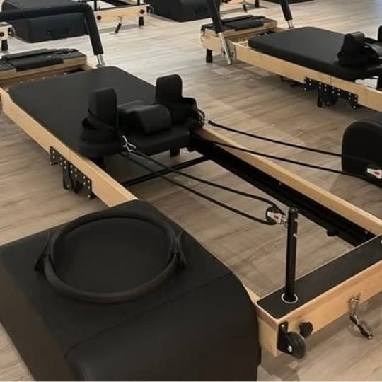 Folding Pilates Reformer Beds + Full Equipment - Gym & Fitness in ...
