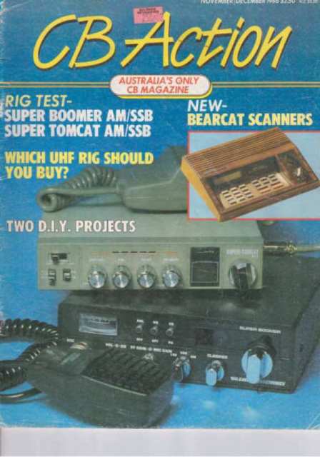 CB ACTION MAGAZINE NOVEMBER DECEMBER 1986 SSB AM UHF - Collectables in ...