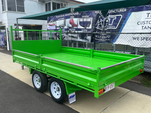 APT TRAILERS! 12X7 3T FLAT TOP TRAILER! DROP SIDES & RAMPS! | Trailers ...