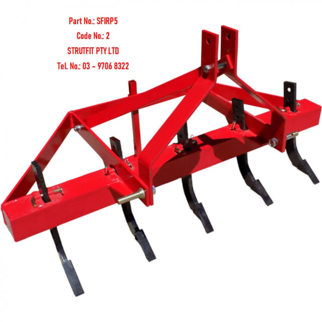 1500mm Five Tine Ripper 3 Pt Linkage for Tractor Part No.: SFIRP5 C 2 ...