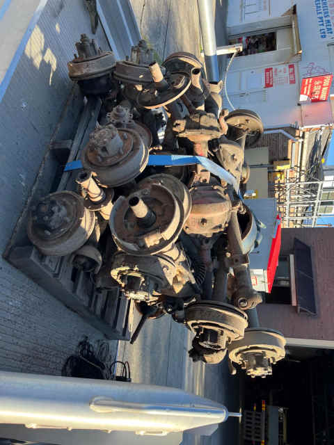 second hand ww2 jeep parts, front and back differentials. | Auto Body ...