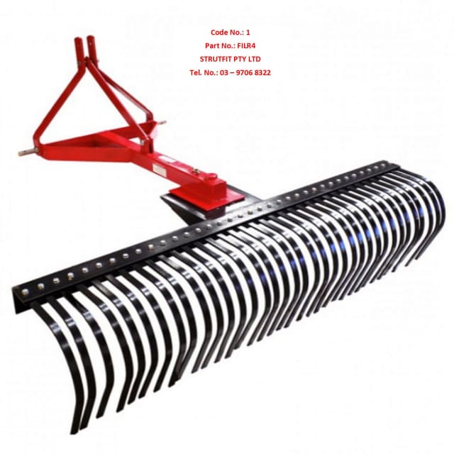 LANDSCAPE RAKE 4ft wide Part No.: FILR4 Code No. 1 - Other Garden in ...