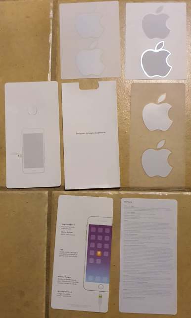 6x Genuine MacBook Iphone Apple Logo Decal Stickers, Carlton pickup ...